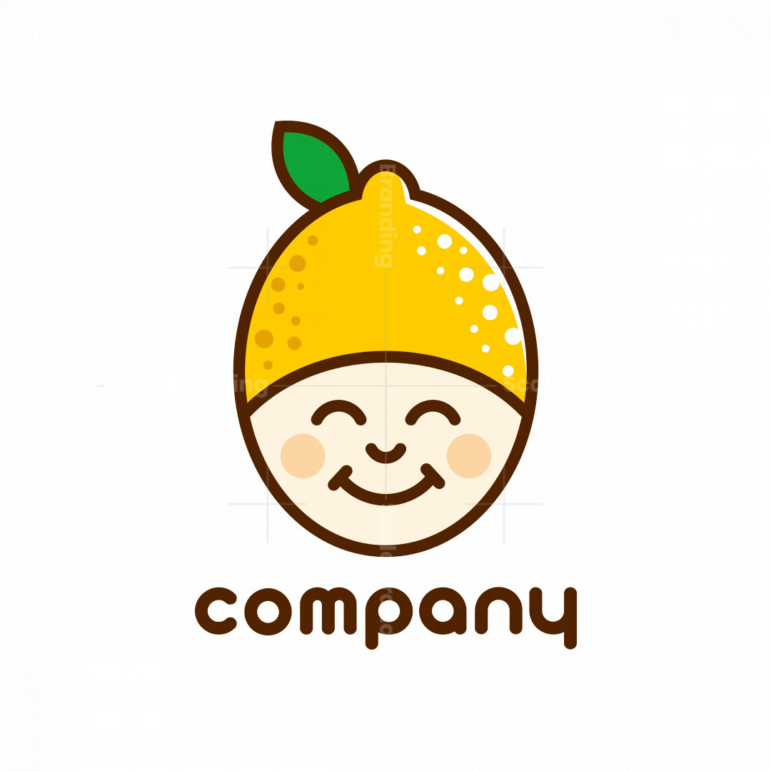 Funny and creative Lemon Kid Logo | Scalebranding