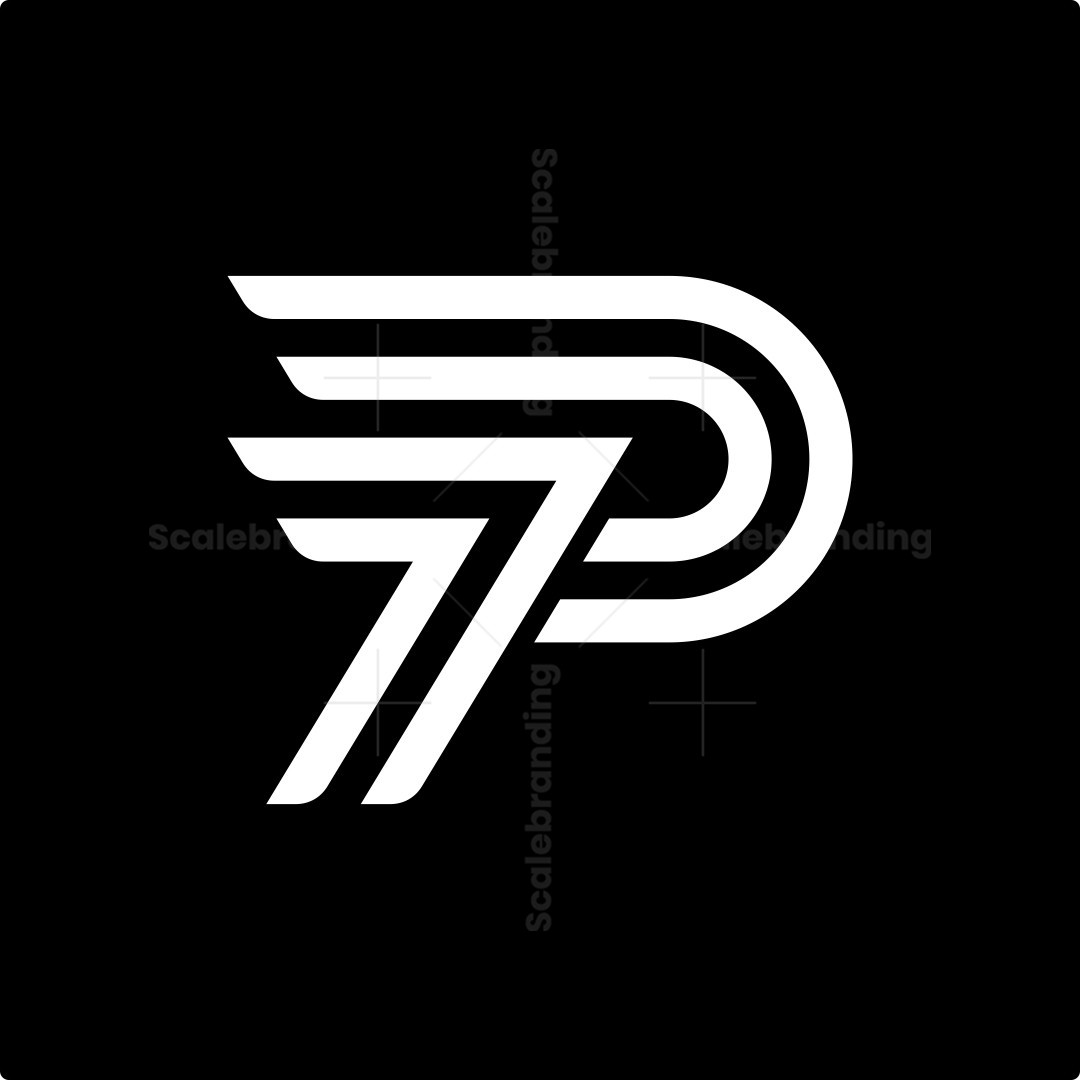 Letter 7P Or P7 Monogram Logo | Scalebranding