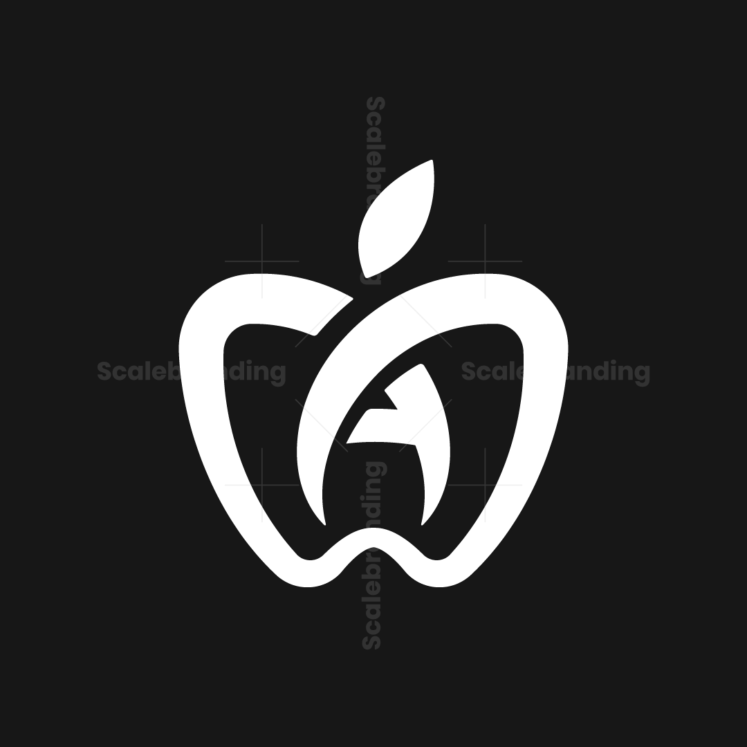 Letter A Apple Logo Concept | Scalebranding