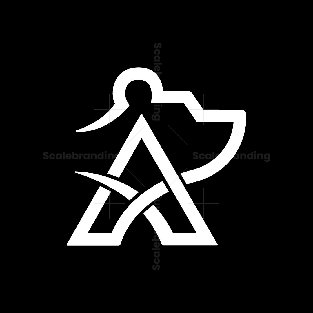 Letter A Bear Logo | Scalebranding