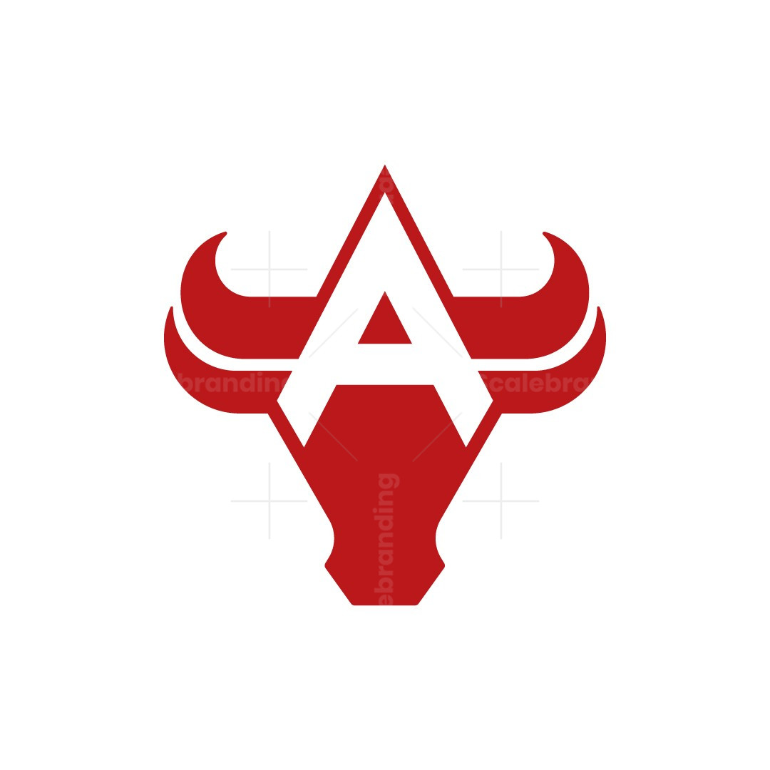 Letter A Bull Logo | Scalebranding