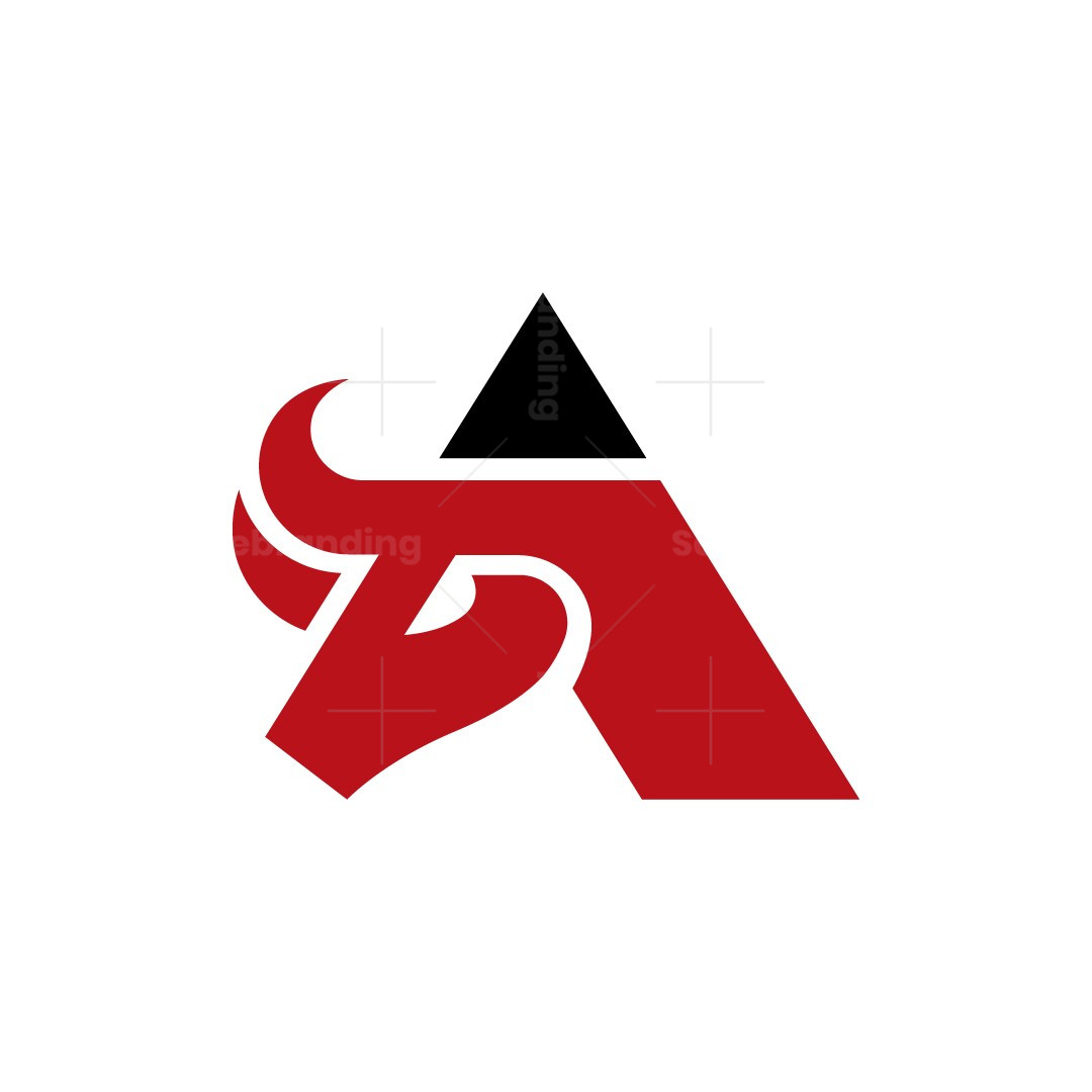 Letter A Bull Logo | Scalebranding