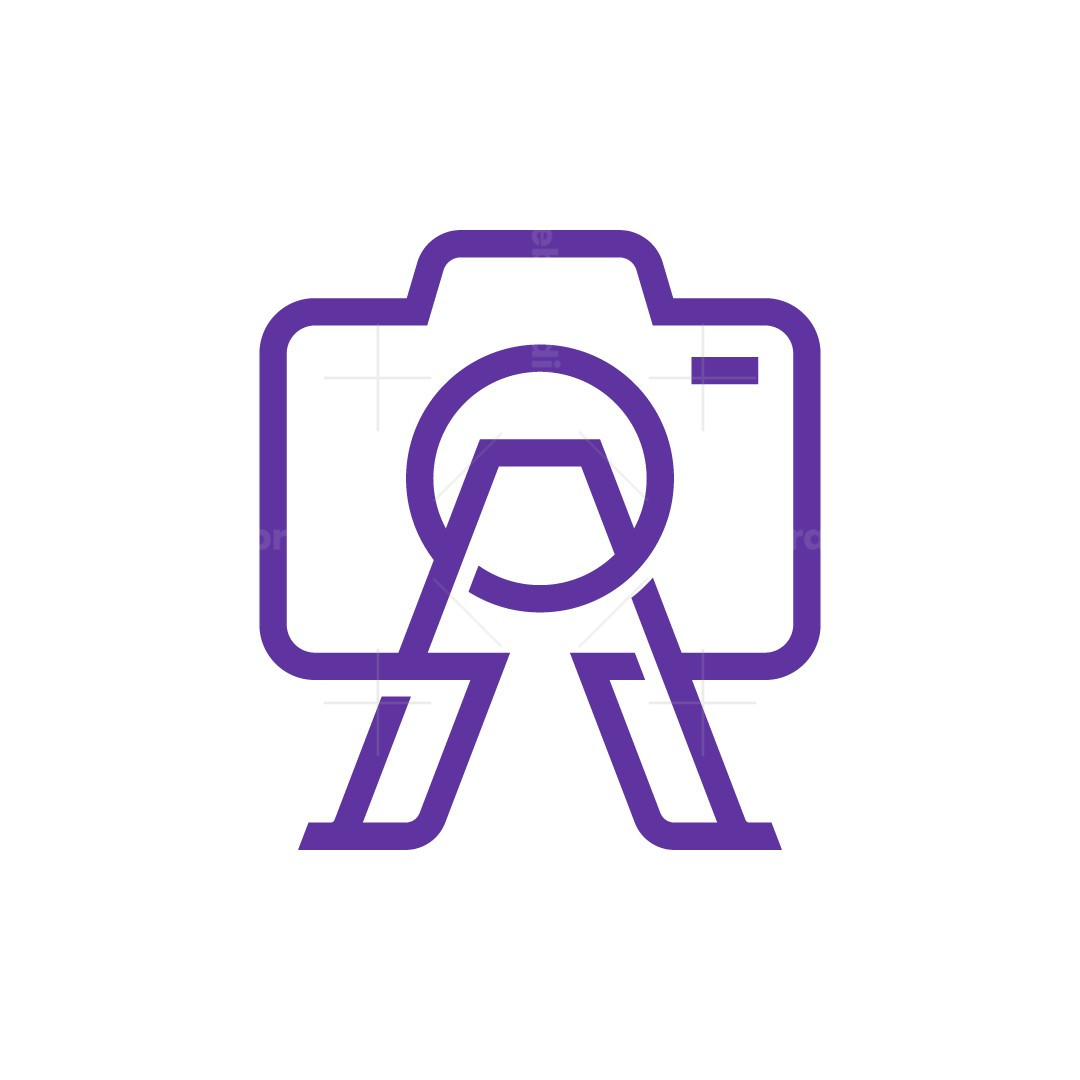 Letter A Camera Logo | Scalebranding