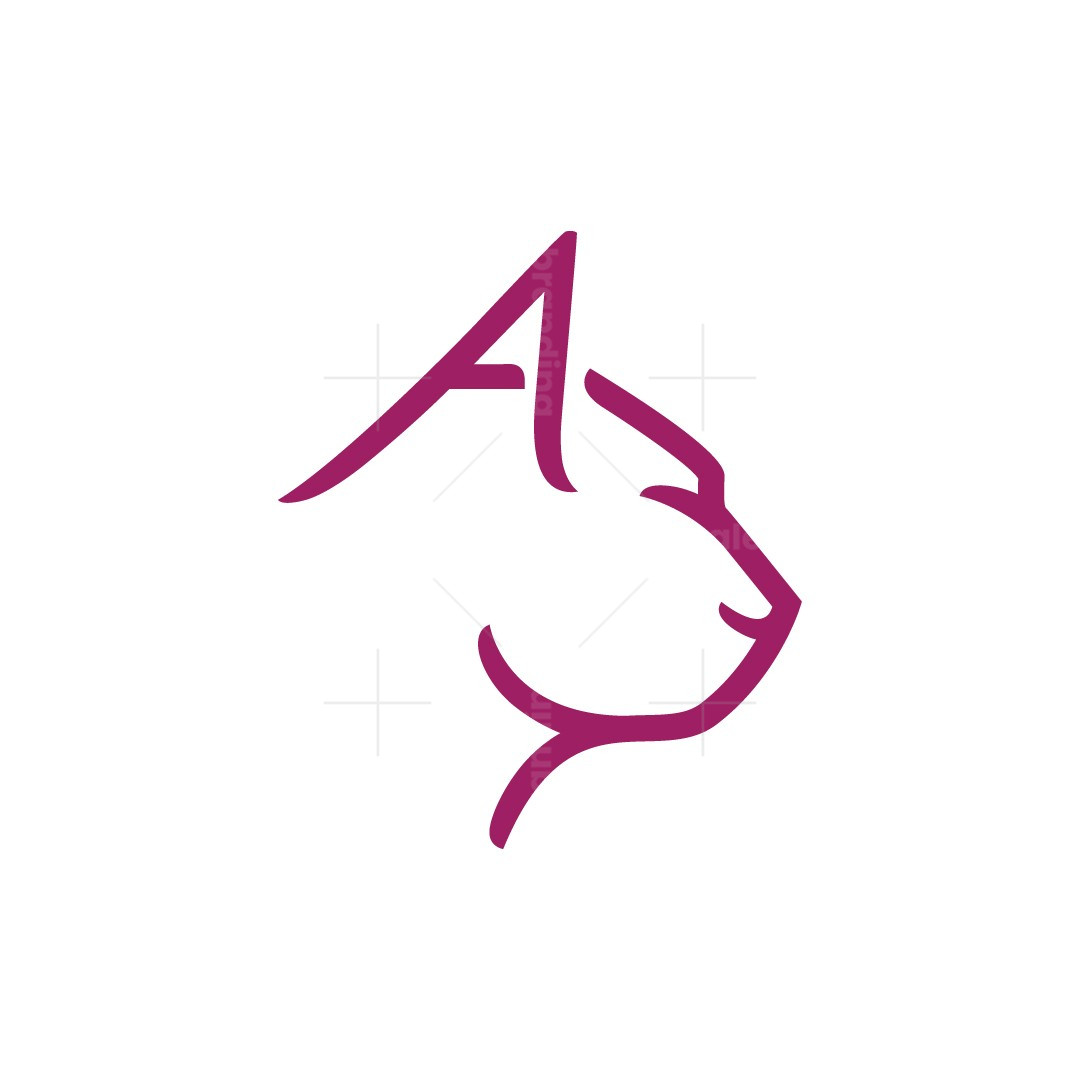 Letter A Cat Logo | Scalebranding