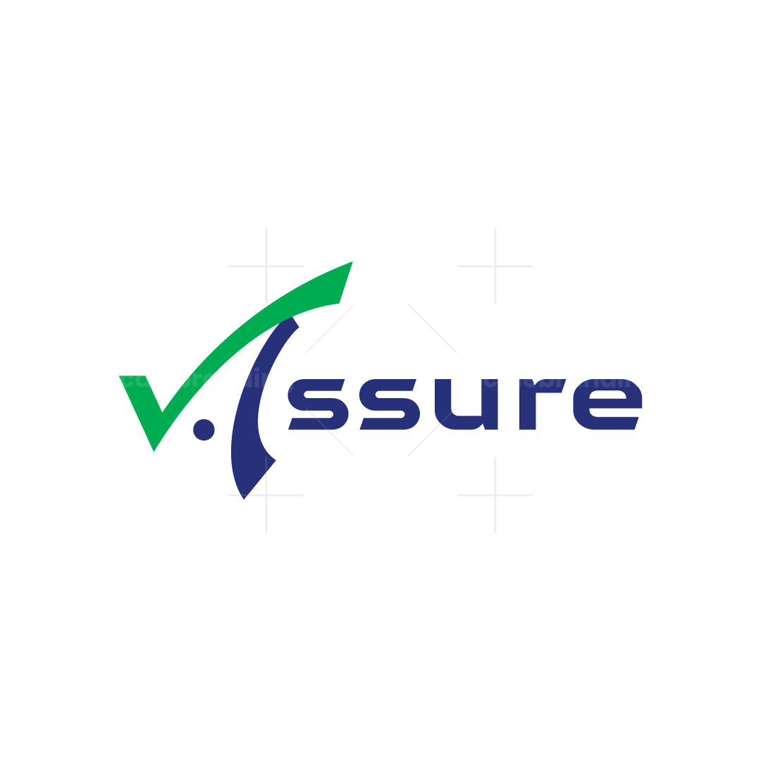 Letter A Check Mark Assure Logo | Scalebranding