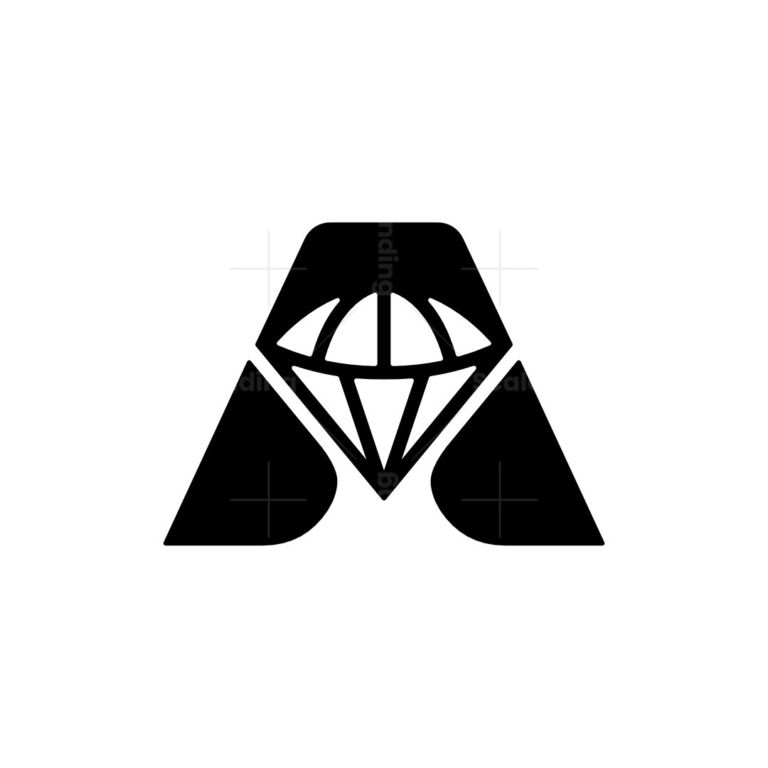 Letter A diamond logo | Scalebranding
