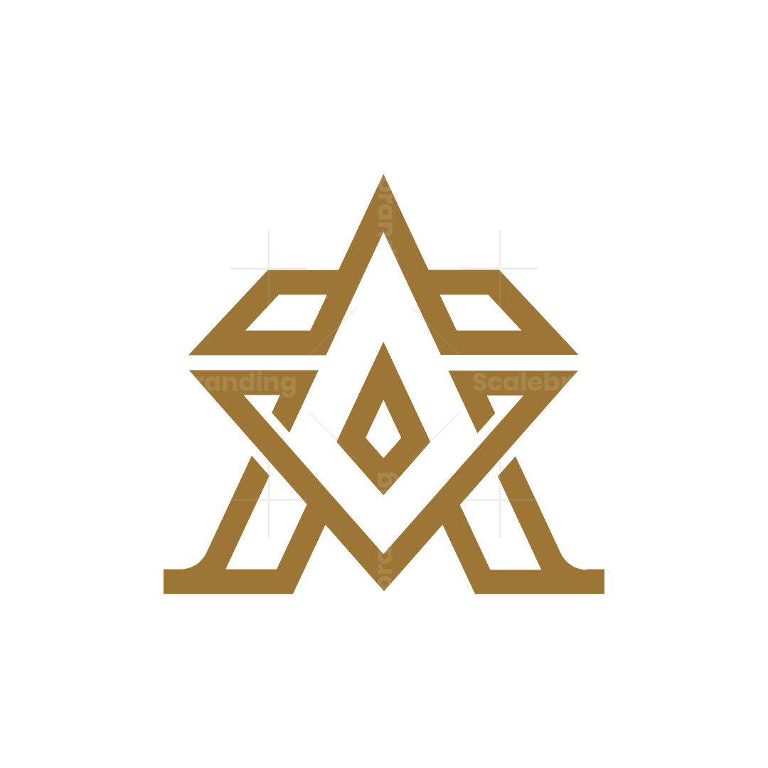 Letter A Diamond Logo | Scalebranding