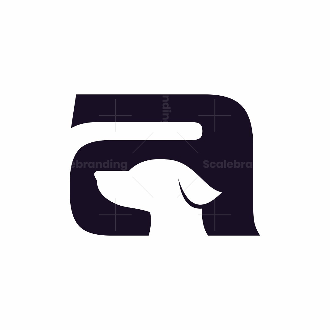 Letter A Dog Logo | Scalebranding