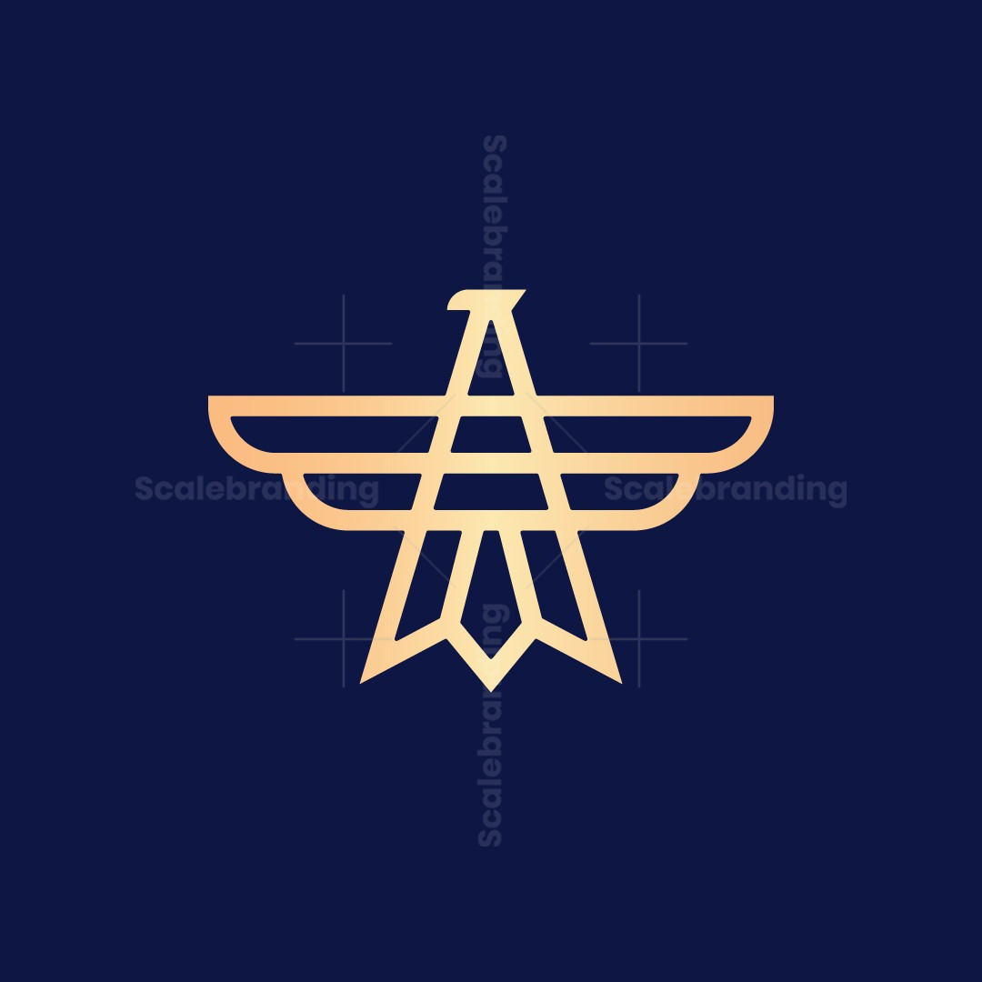 Letter A eagle logo | Scalebranding