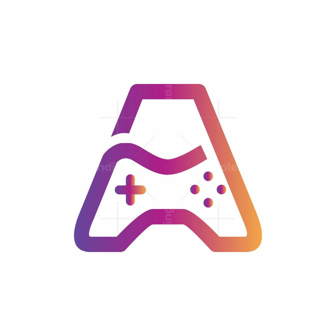 Letter A Game Logo | Scalebranding