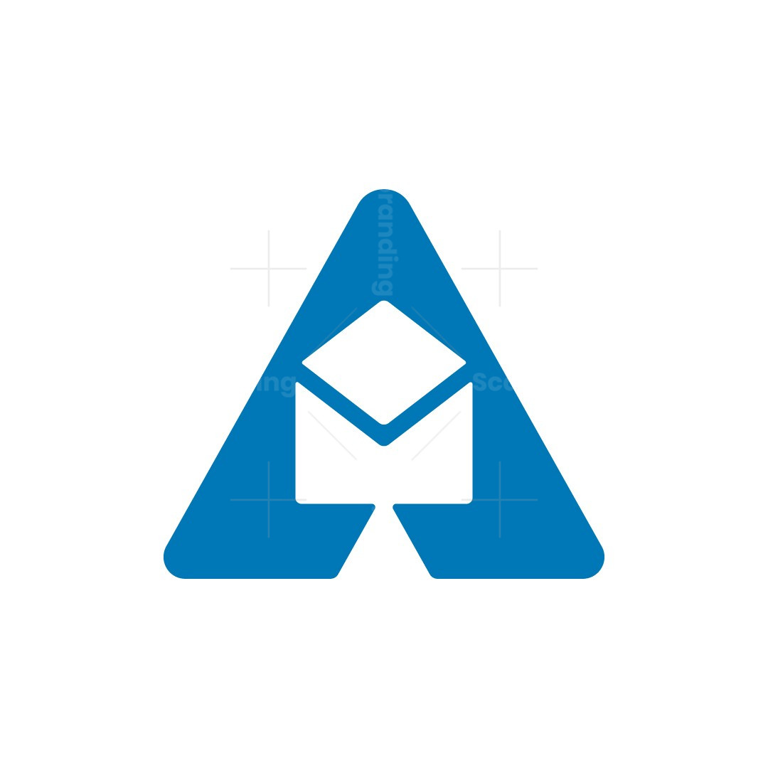 Letter A Mail Logo | Scalebranding