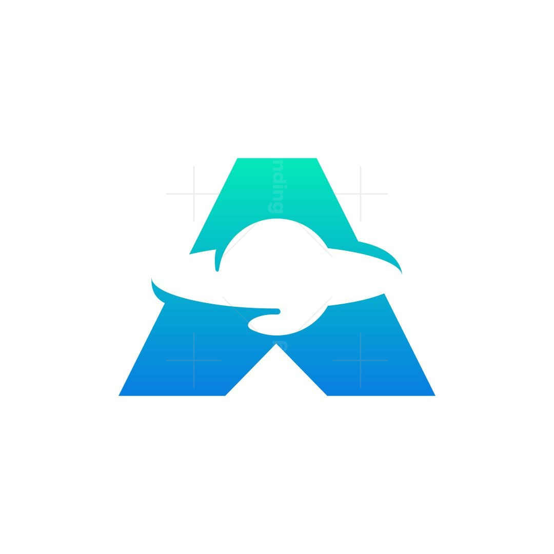 Letter A Planet Logo | Scalebranding