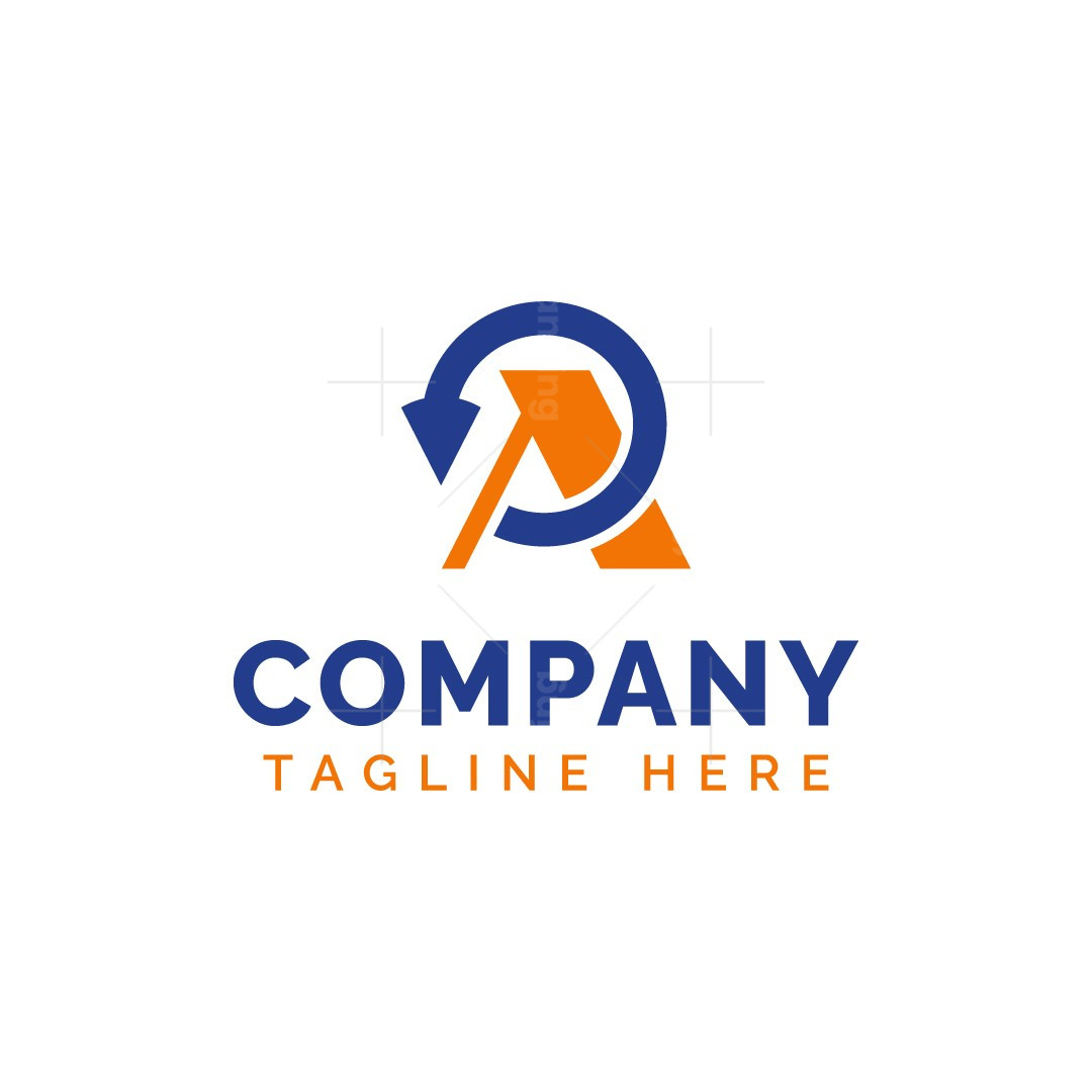Letter A Rotation Logo | Scalebranding