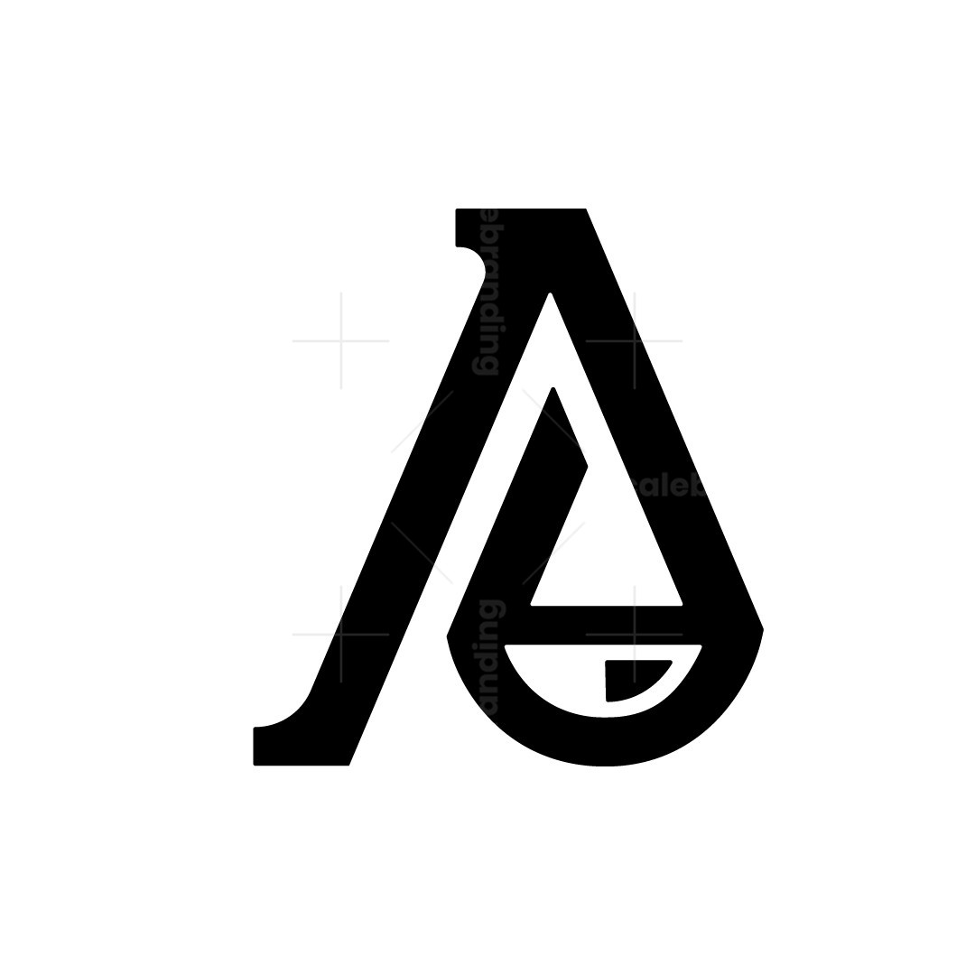 Letter A Scale Law Logo | Scalebranding