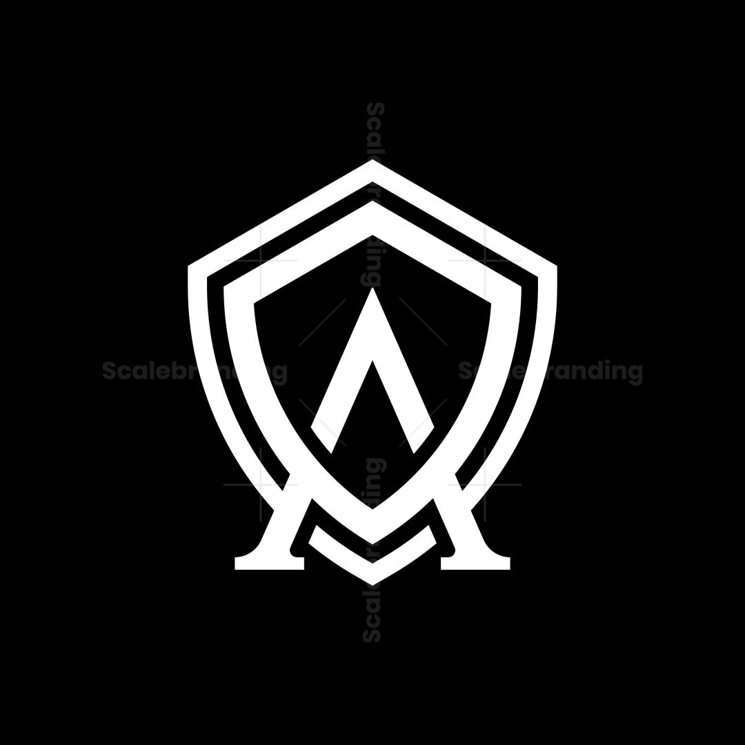 Letter A Shield Logo | Scalebranding