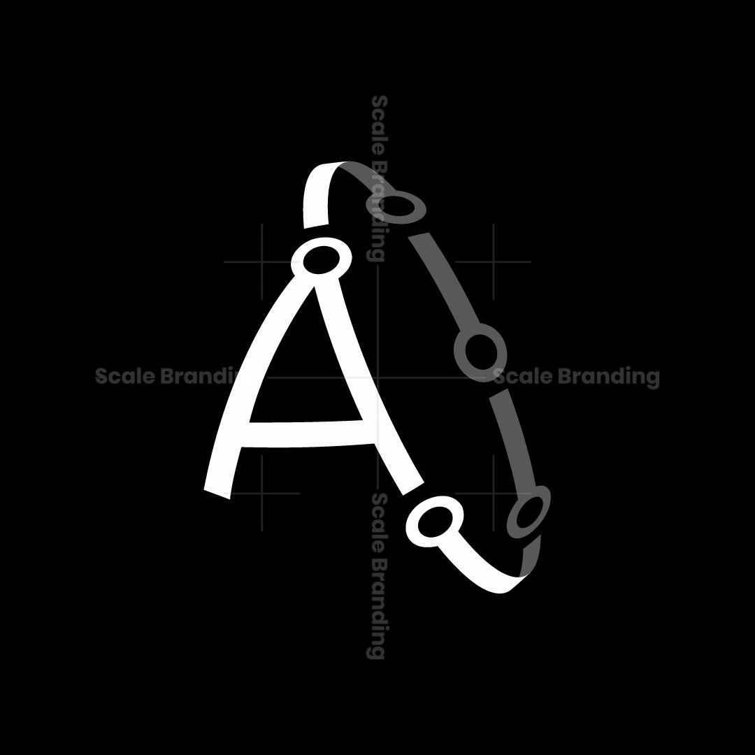 Letter A Tech Logo | Scalebranding