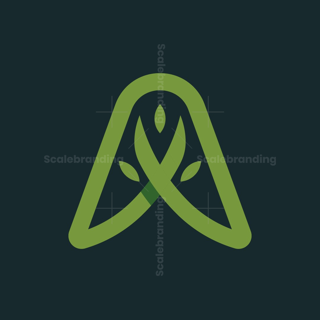 Letter A Tree Logo | Scalebranding