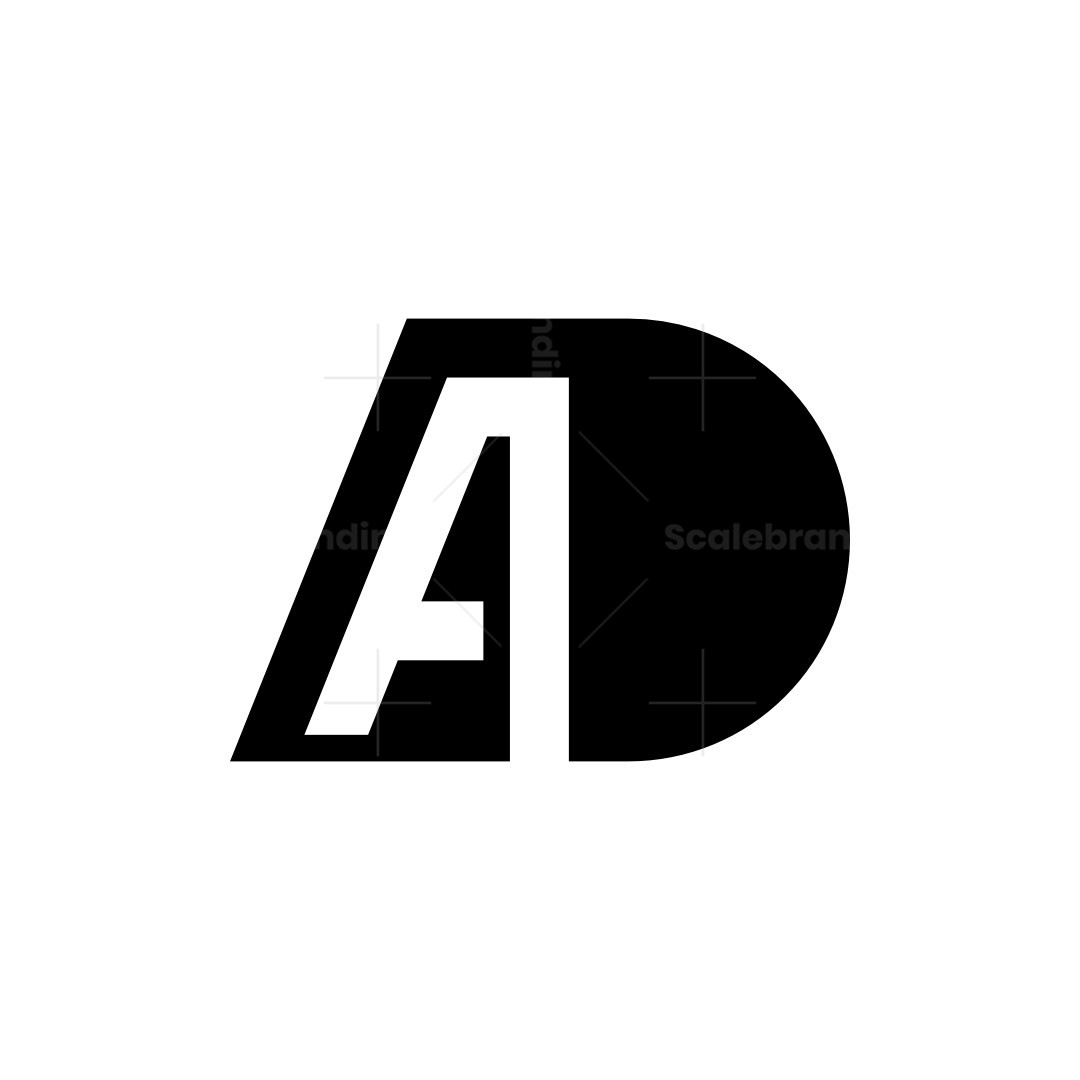 letter AD or DA logo | Scalebranding