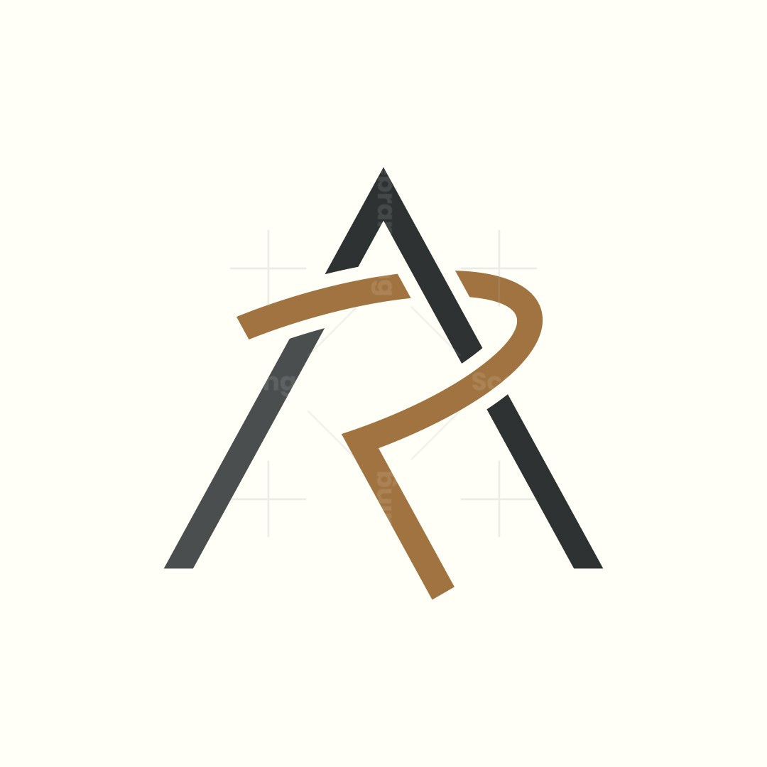 Letter AR Logo | Scalebranding