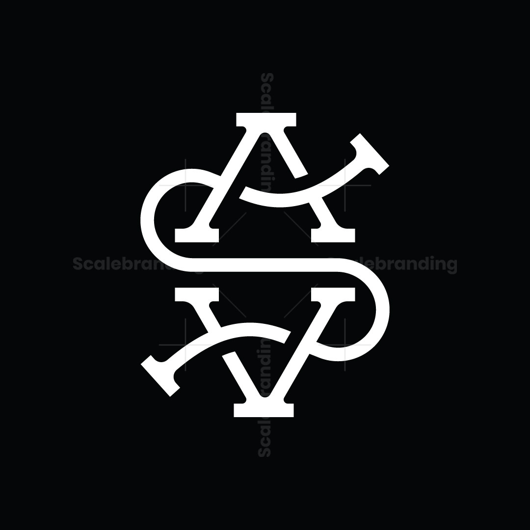 Letter AS Monogram Logo | Scalebranding