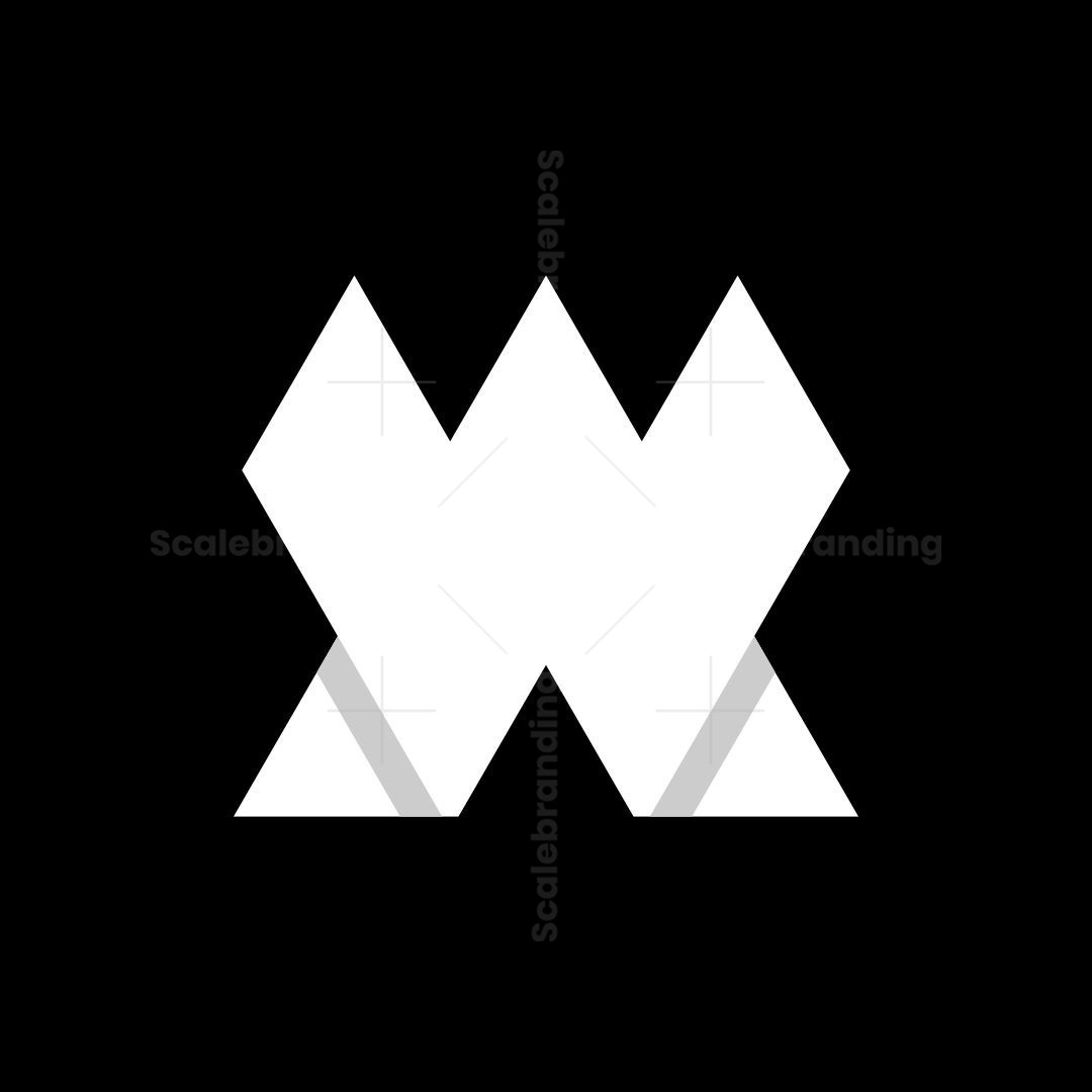 Letter AW Minimalist Logo | Scalebranding