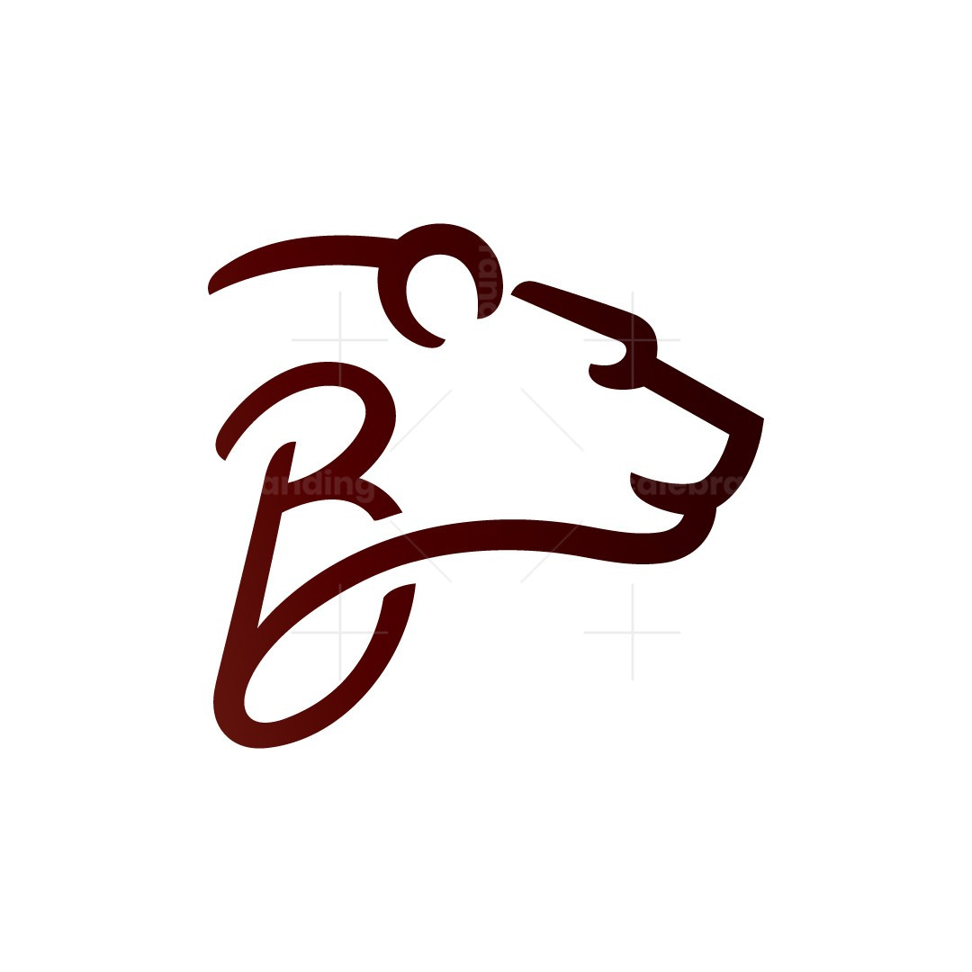 Letter B Bear Logo Bear Head Logo | Scalebranding