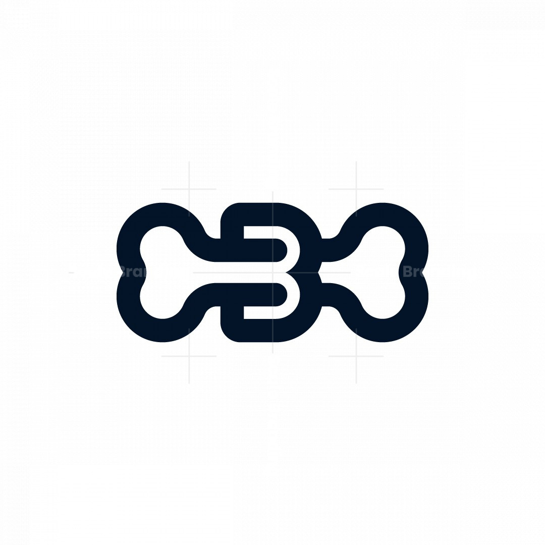 Letter B Bone Logo | Scalebranding
