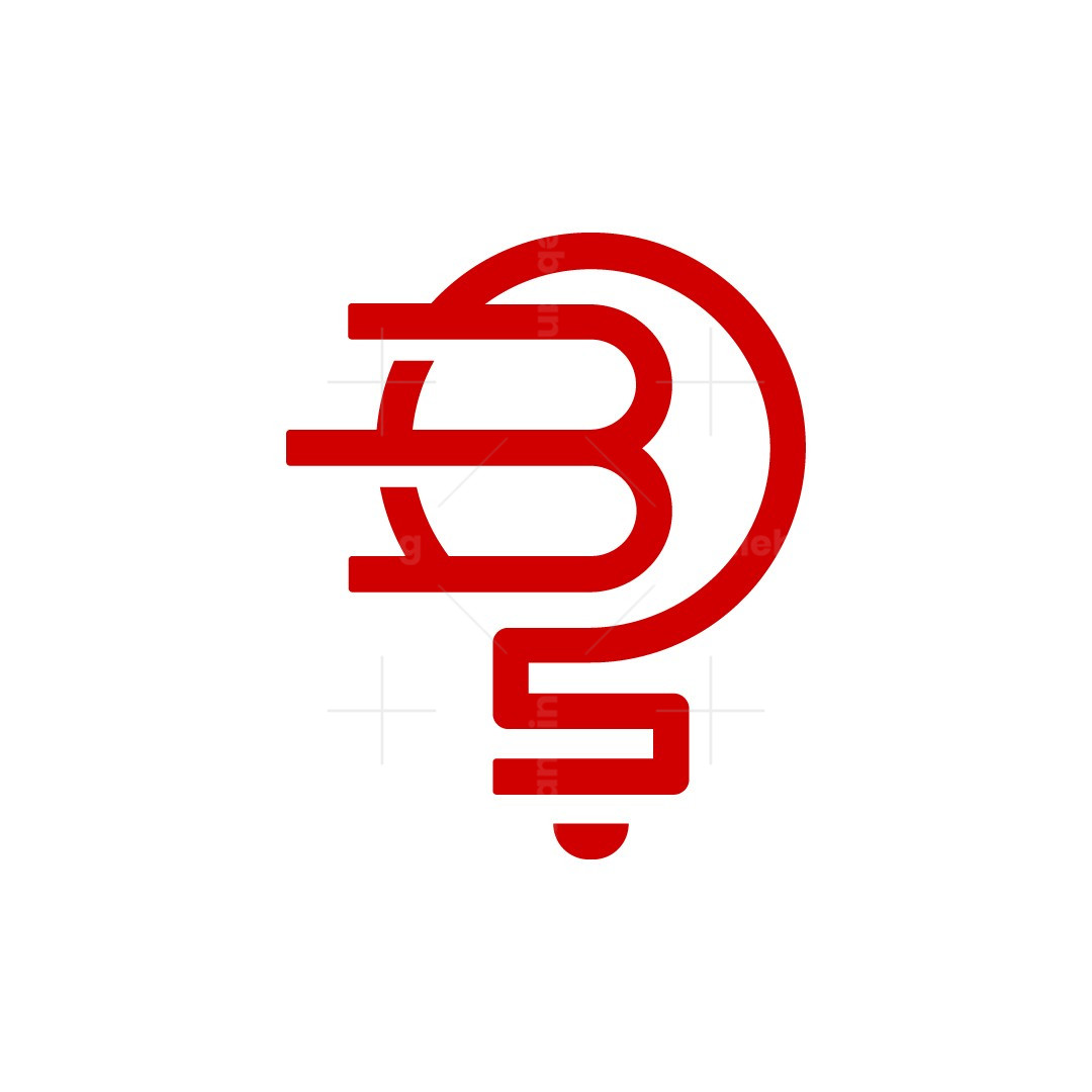 Letter B Bulb Logo | Scalebranding
