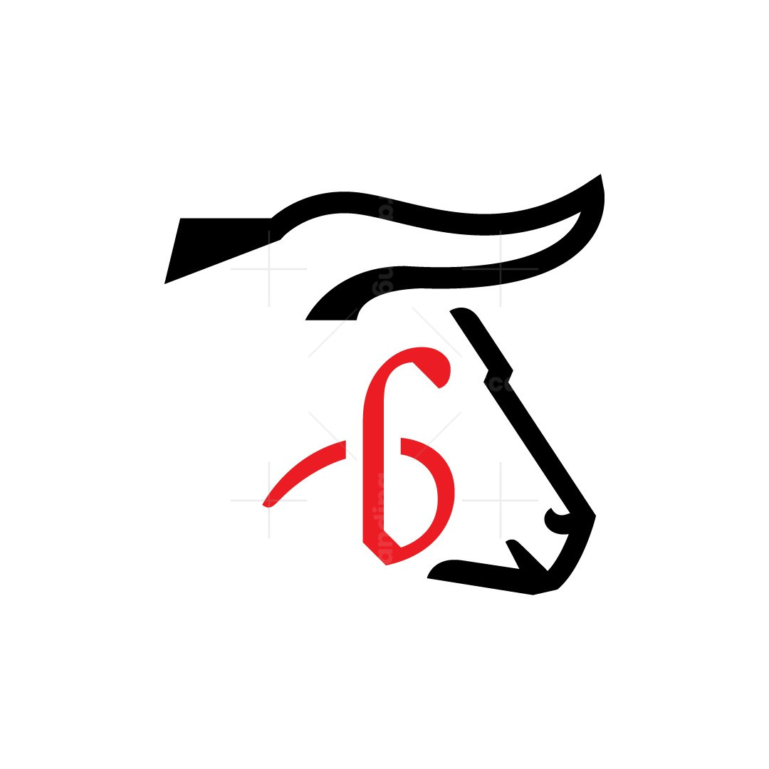 Letter B Bull Logo Bull Head Logo | Scalebranding