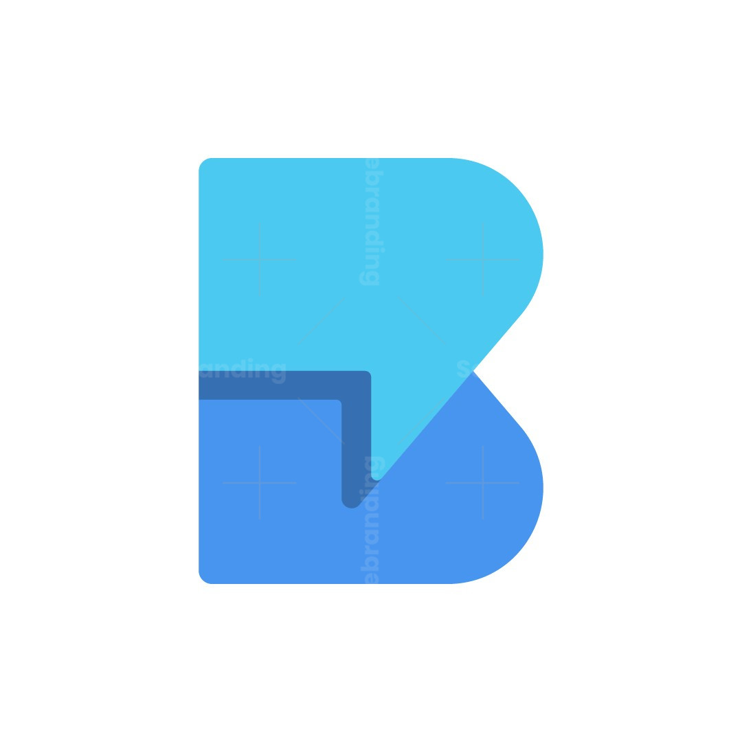 Letter B Chat Logo | Scalebranding