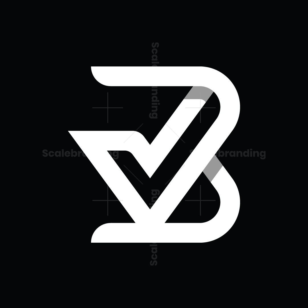 Letter B Check Logo | Scalebranding