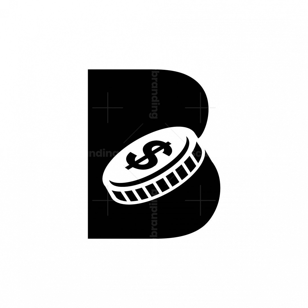 letter B coin Logo | Scalebranding