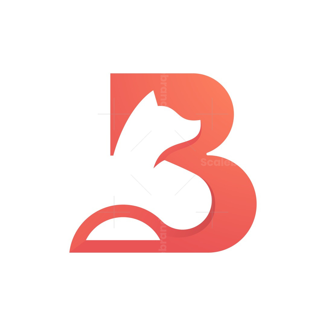 letter b fox Logo | Scalebranding