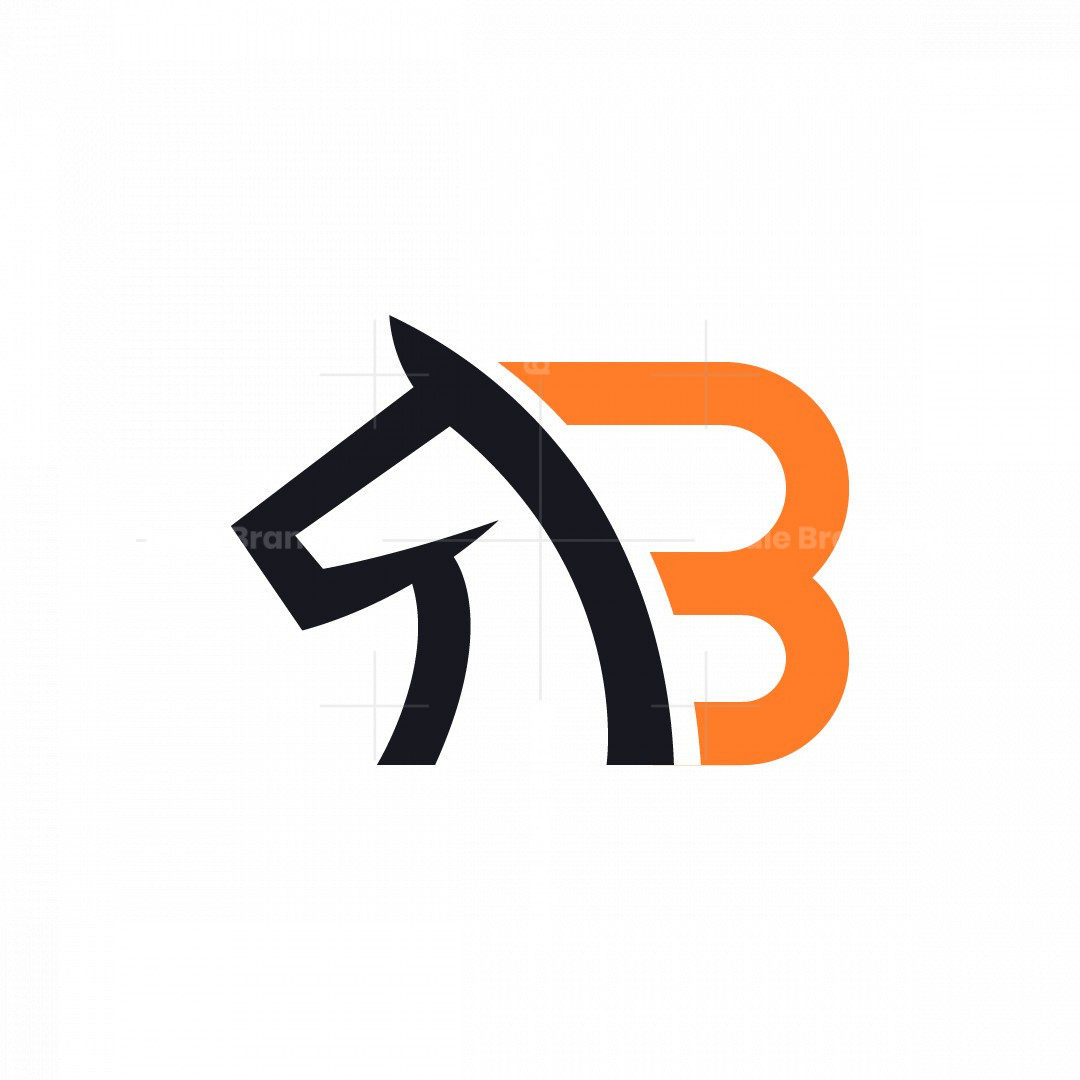 Letter B Horse Logo | Scalebranding