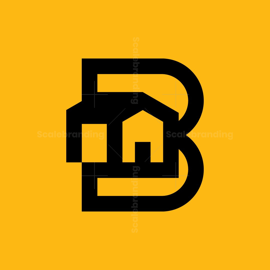 Letter B House Logo | Scalebranding
