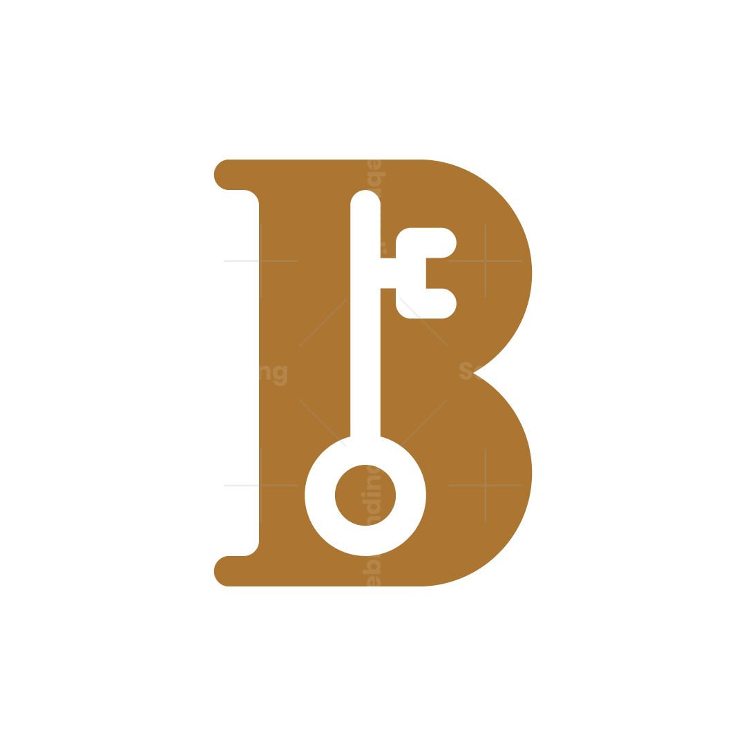 Letter B Key Logo | Scalebranding
