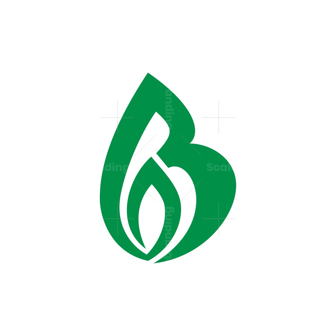 Letter B Nature Logo | Scalebranding