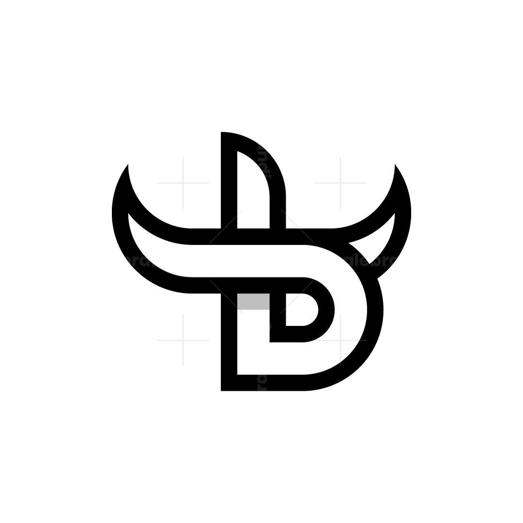 Letter B or D Bull Logo | Scalebranding