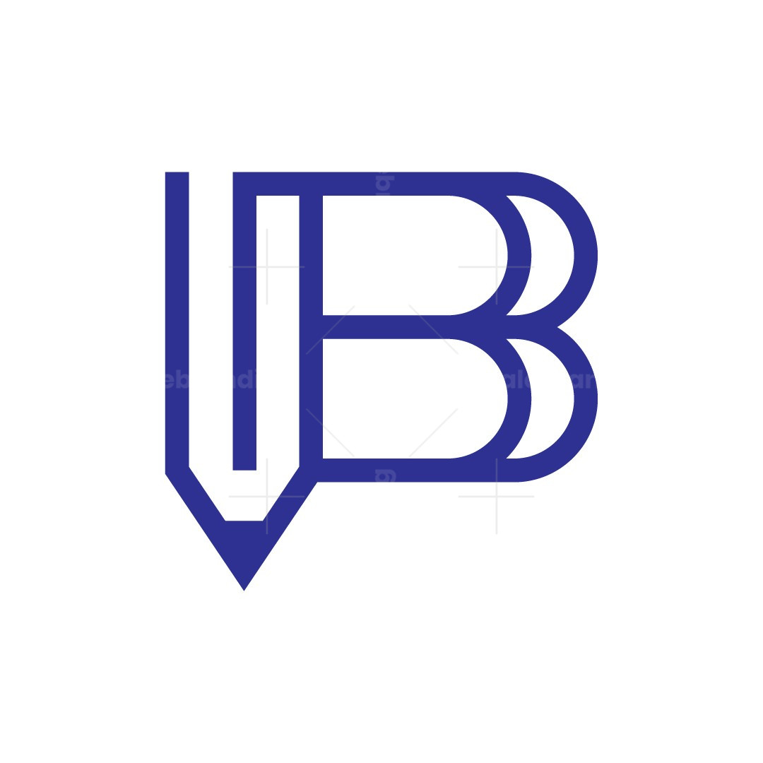 Letter B Pencil Logo | Scalebranding