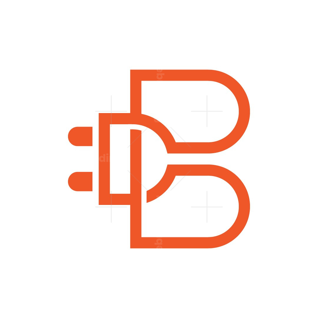 Letter B Plug Logo | Scalebranding