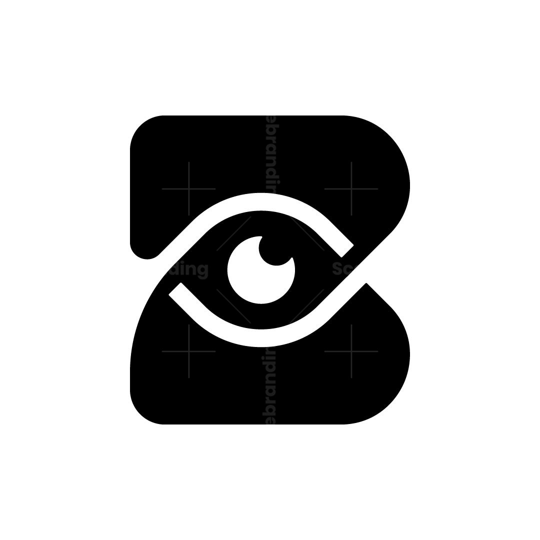 letter B with eye Logo | Scalebranding