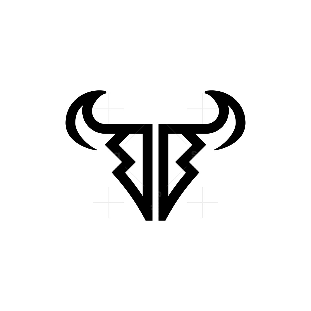 Letter BB B Bull Head Logo | Scalebranding