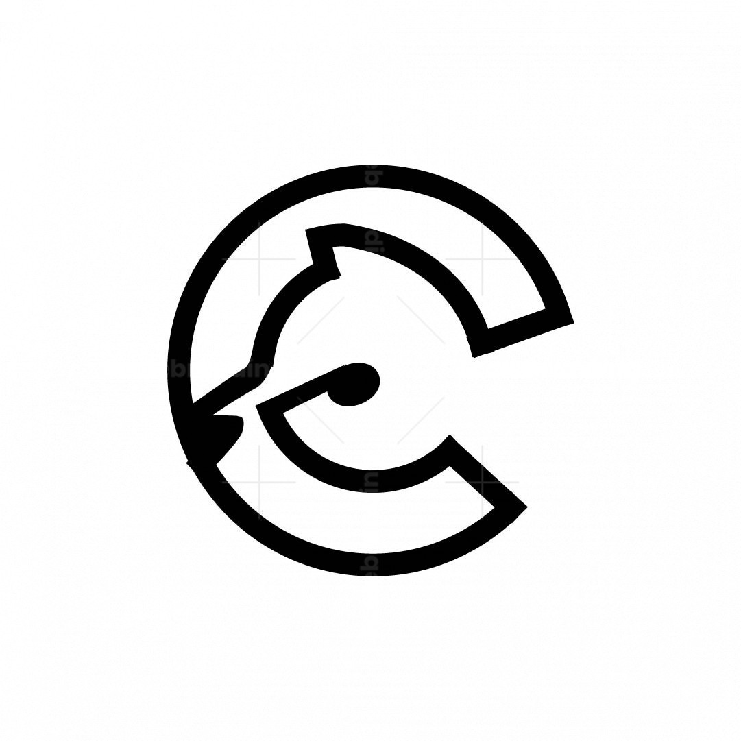 letter C cat Logo | Scalebranding