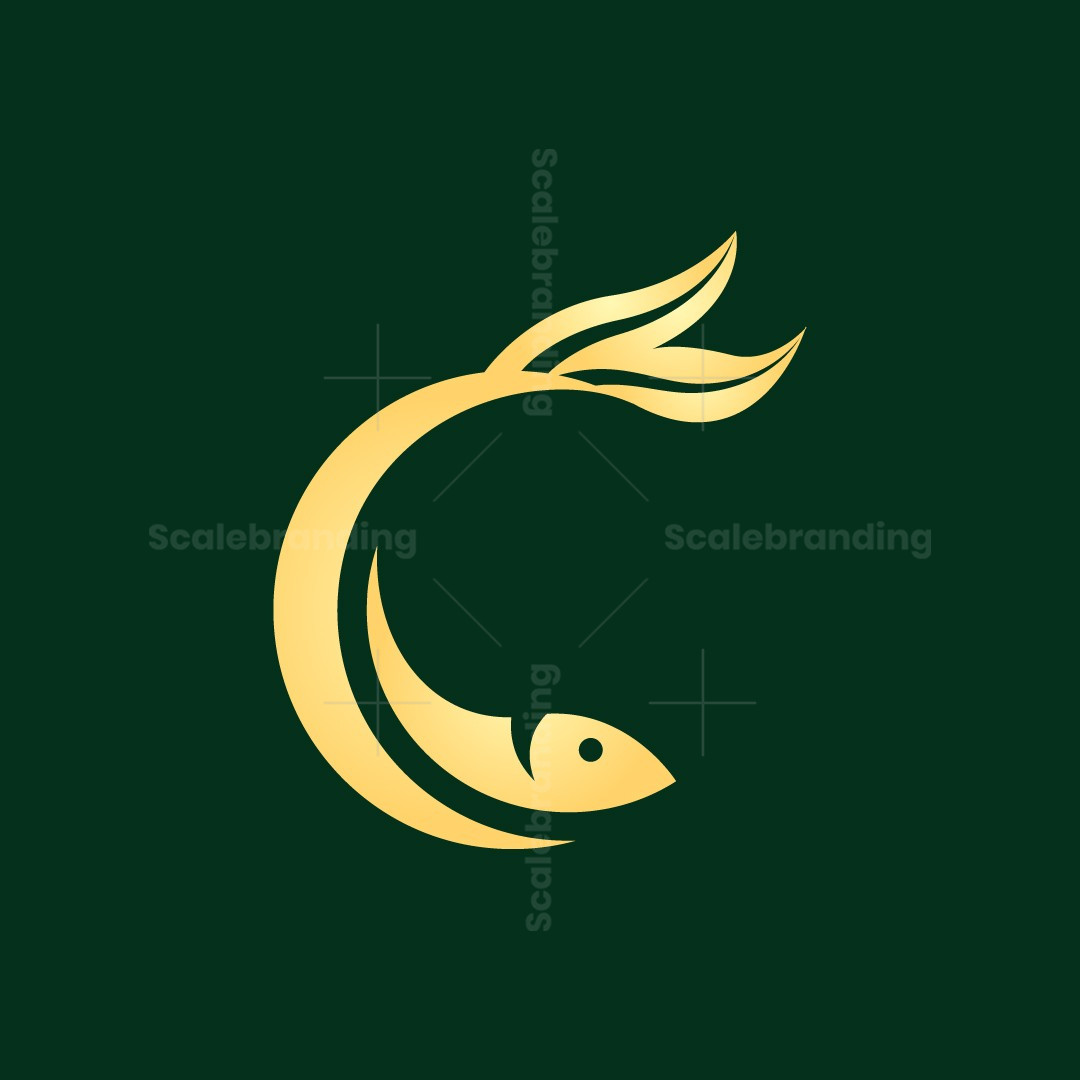 Letter C Fish Logo | Scalebranding