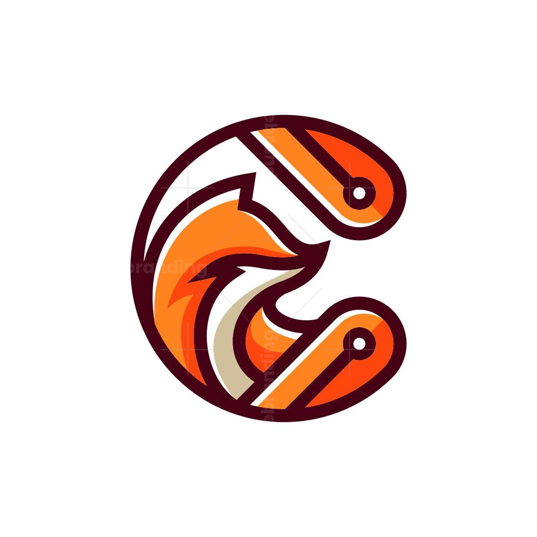 Letter C Fox Modern Logo | Scalebranding