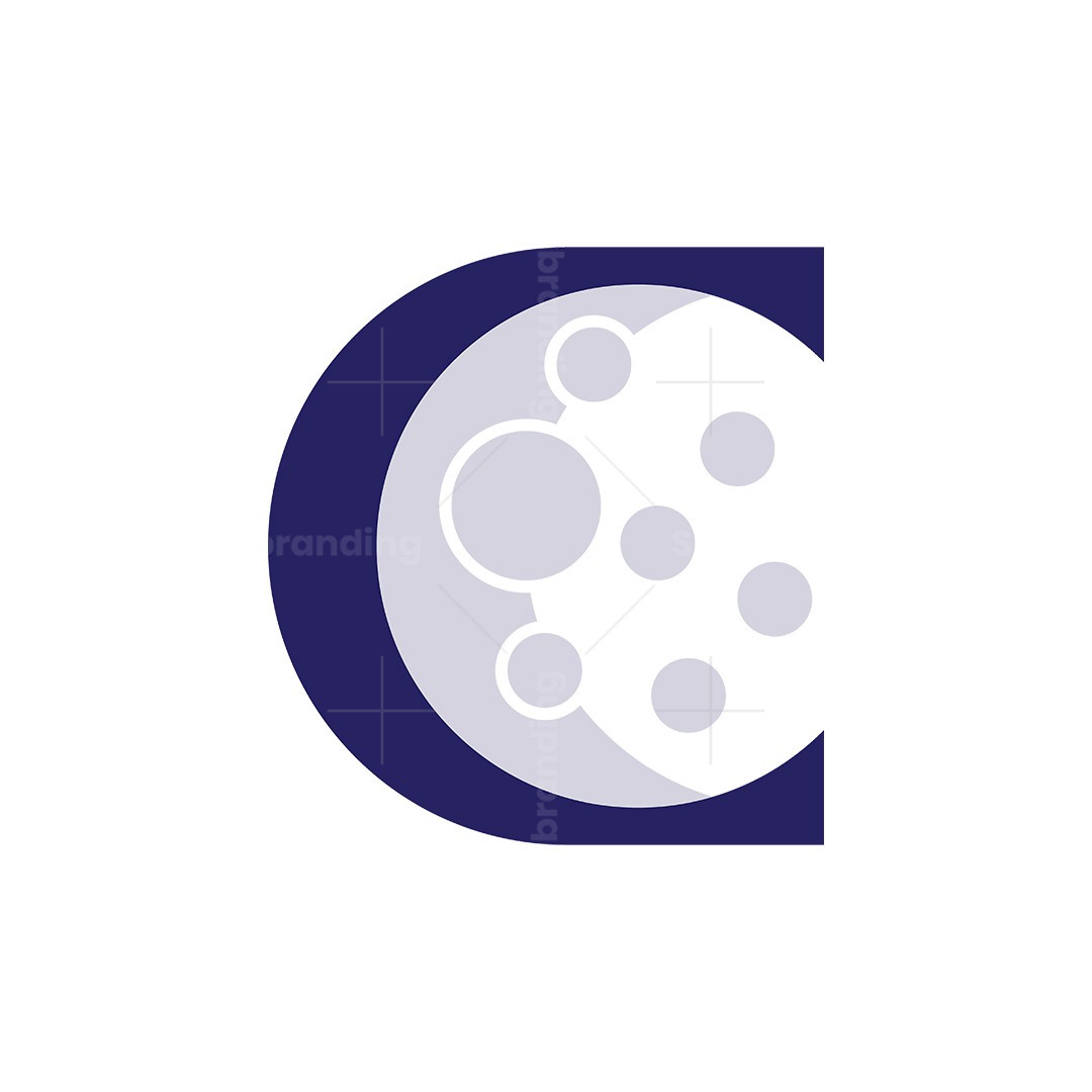 Letter C Moon Logo | Scalebranding