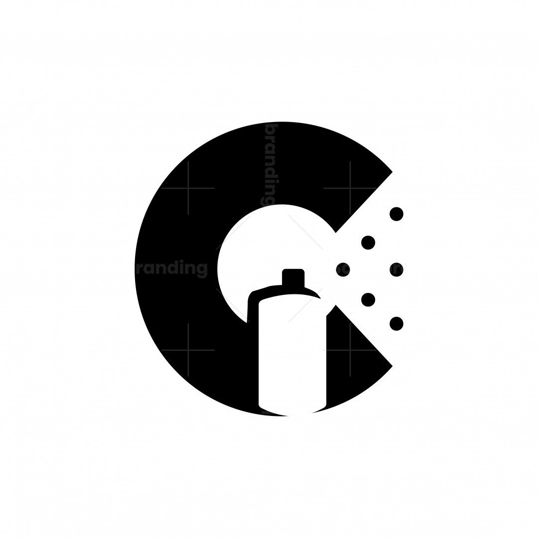Letter C Spray Logo | Scalebranding