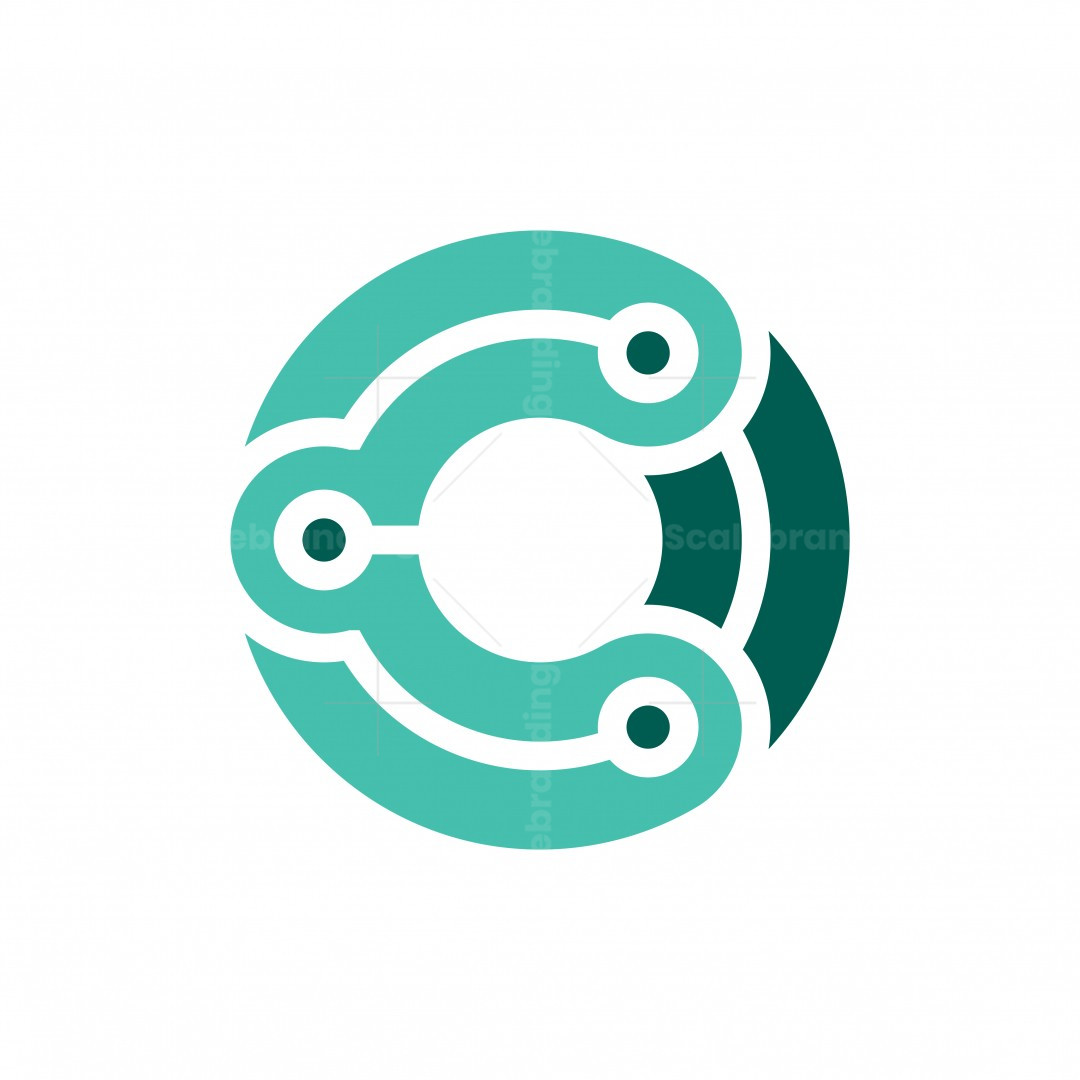 Letter C Technology Logo | Scalebranding