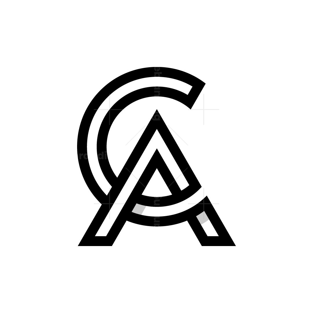 Letter CA Monogram Logo | Scalebranding