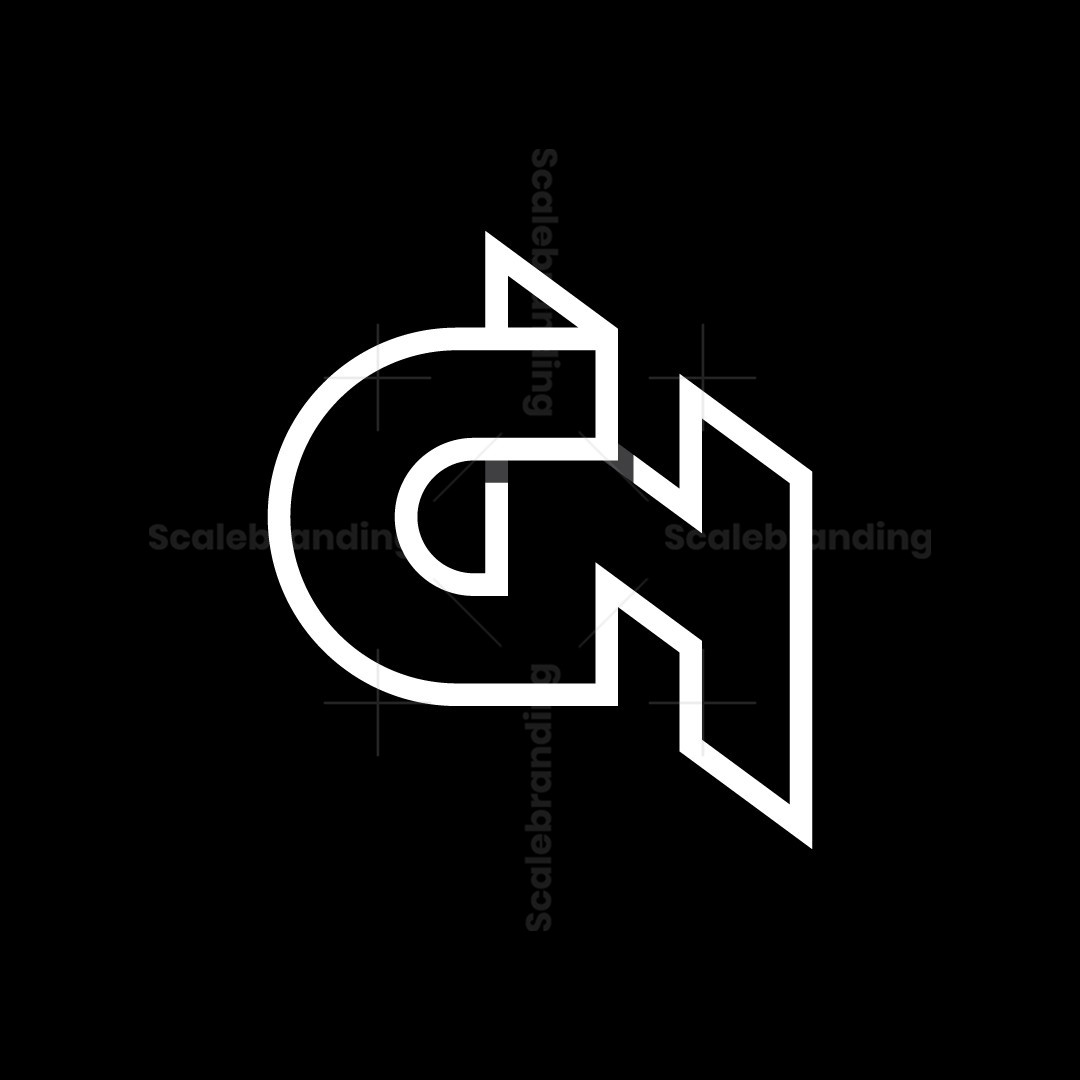 Letter CH GH DH Logo | Scalebranding